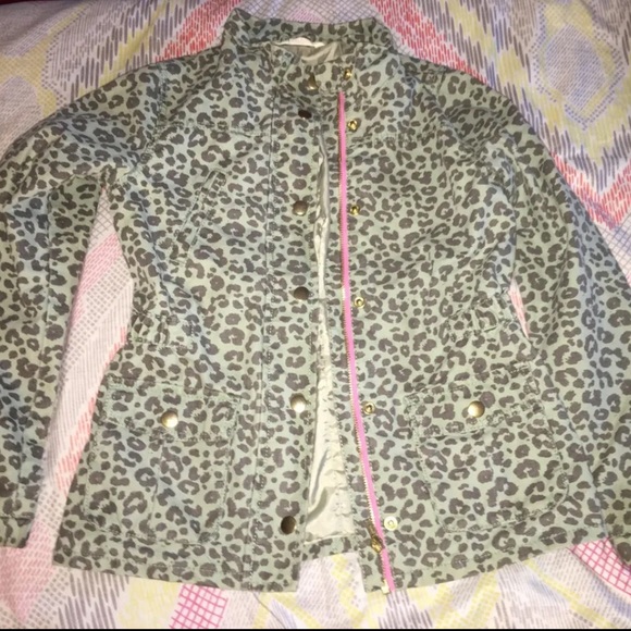 H&M | Jackets & Coats | Hm Girls Leopard Print Jacket | Poshmark